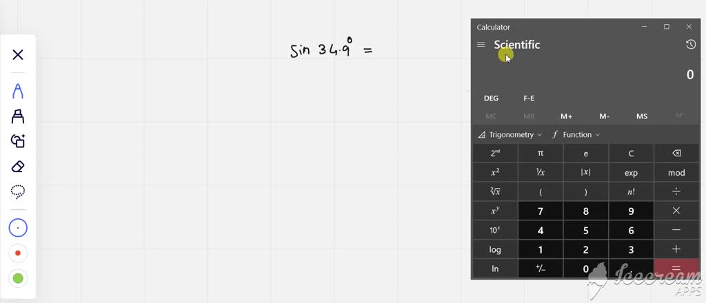 SOLVED:Find the values of the trigonometric functions. Round off ...