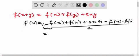 ⏩SOLVED:Suppose f is a differentiable function such that… | Numerade