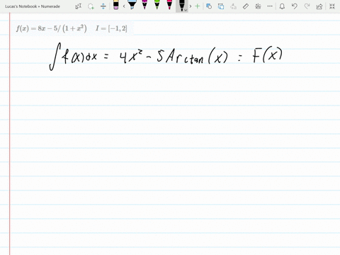 SOLVED:A function f is defined on a specified interval I=[a, b] . Calculate the area of the ...