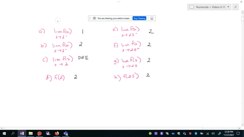 SOLVED:the graph of a function is given. Use the graph to find the ...