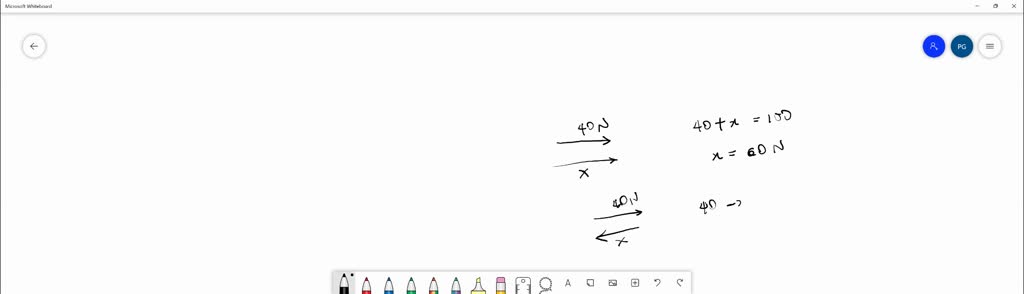 SOLVED:Two concurrent forces of 40 newtons and 𝐗 newtons have a resultant of 100 newtons. Force ...