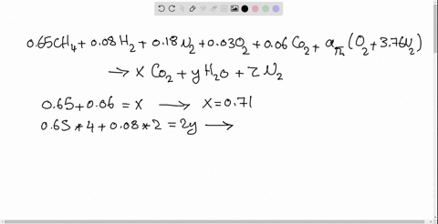 SOLVED:A certain natural gas has the following volumetric analysis: 65 ...