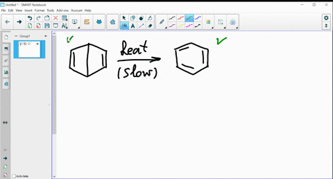 SOLVED:The following thermal rearrangement involves two pericyclic ...