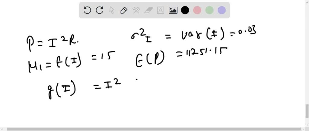 Se sabe que la potencia P en watts que se disipa en un circuito ...