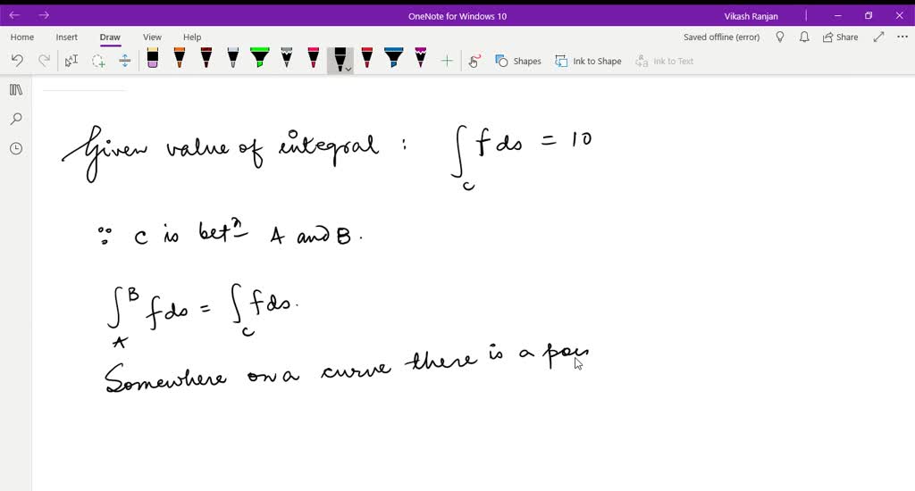 SOLVED:Assume f is continuous on a region containing the smooth curve C from point A to point B ...