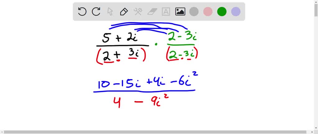 ⏩SOLVED:Divide the complex number shown as a second-quadrant vector ...