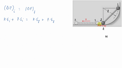⏩SOLVED:The two small spheres, each of mass m, are rigidly connected… | Numerade