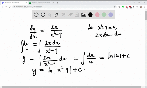 SOLVED:In Exercises 41-46, solve the differential equation. Use a ...
