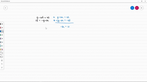 ⏩SOLVED:Use linear combinations to solve the linear system. Then… | Numerade