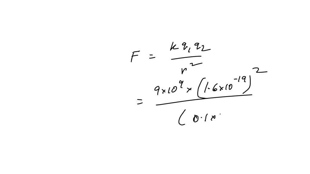 What Is The Magnitude Of The Electric Force Between Two Electrons