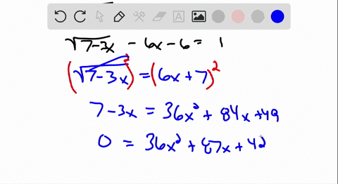 SOLVED:Determine all of the real-number solutions for each equation ...