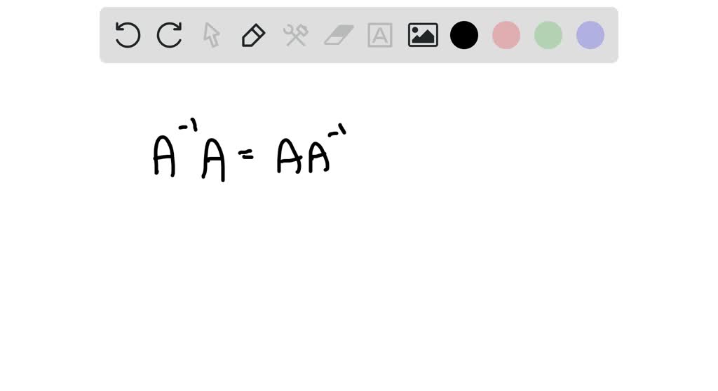 SOLVED What Is The multiplicative Inverse Of A Matrix Does Every SOLVED What Is The multiplicative Inverse Of A Matrix Does Every