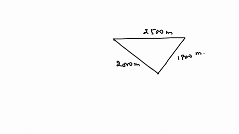 ⏩SOLVED:A walking trail is laid out in the shape of a triangle. The ...