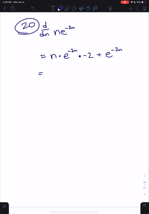 SOLVED:Use differentiation to show that the given sequence is strictly increasing or strictly ...