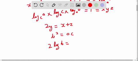 SOLVED:Let a, b, c be three distinct positive numbers which are G.P. If logc a, logb c, loga b ...