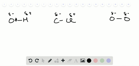 SOLVED:Label the polar Ge - Cl bond using delta notation \left(\delta ...