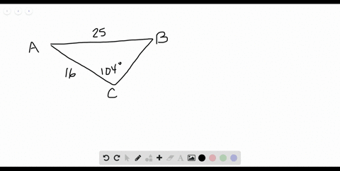 SOLVED:In Exercises 13-18, solve the triangle. Round decimal answers to the nearest tenth. (See ...