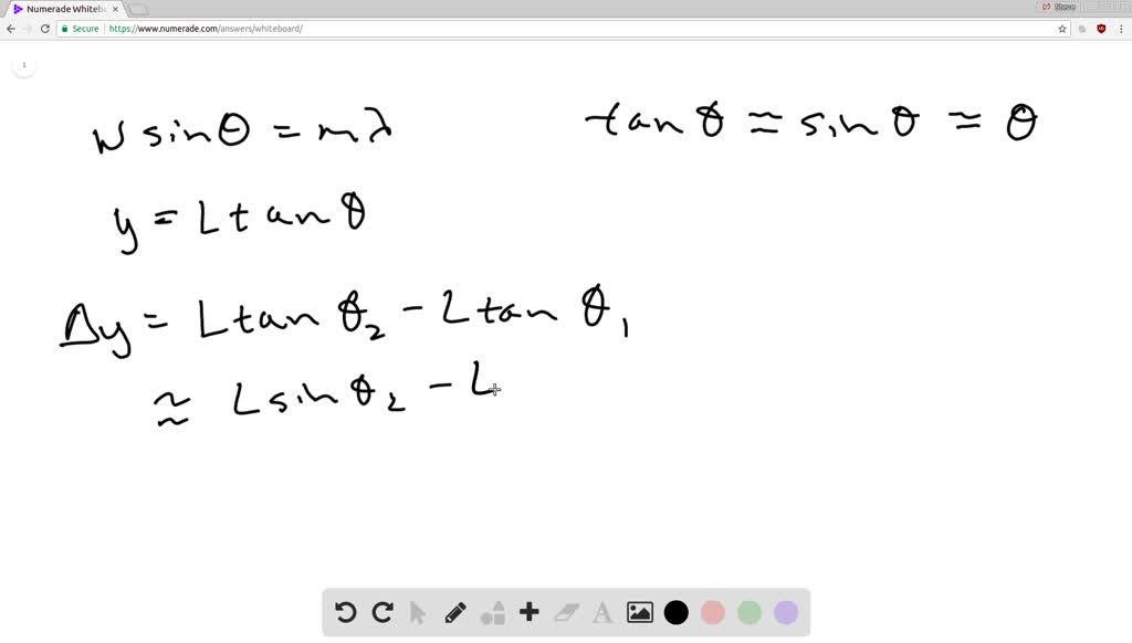 SOLVED:Predict/Calculate A single slit is illuminated with 610 -nm ...