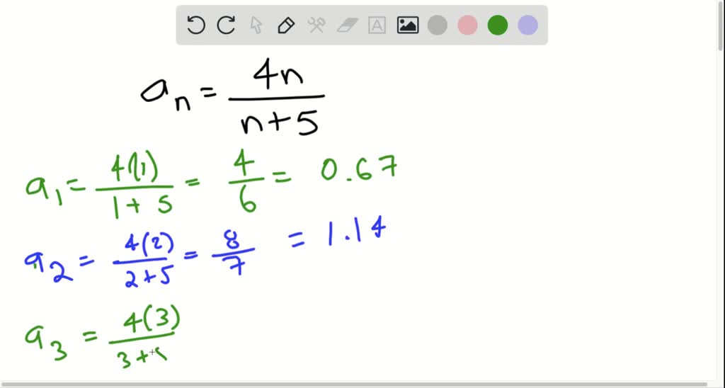 SOLVED:In calculus, we study the convergence of sequences. A sequence is convergent when its ...
