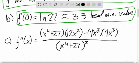 SOLVED:33-44 (a) Find the intervals of increase or decrease. (b) Find ...