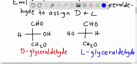 SOLVED:Explain the meaning of the designations D and L as used to ...