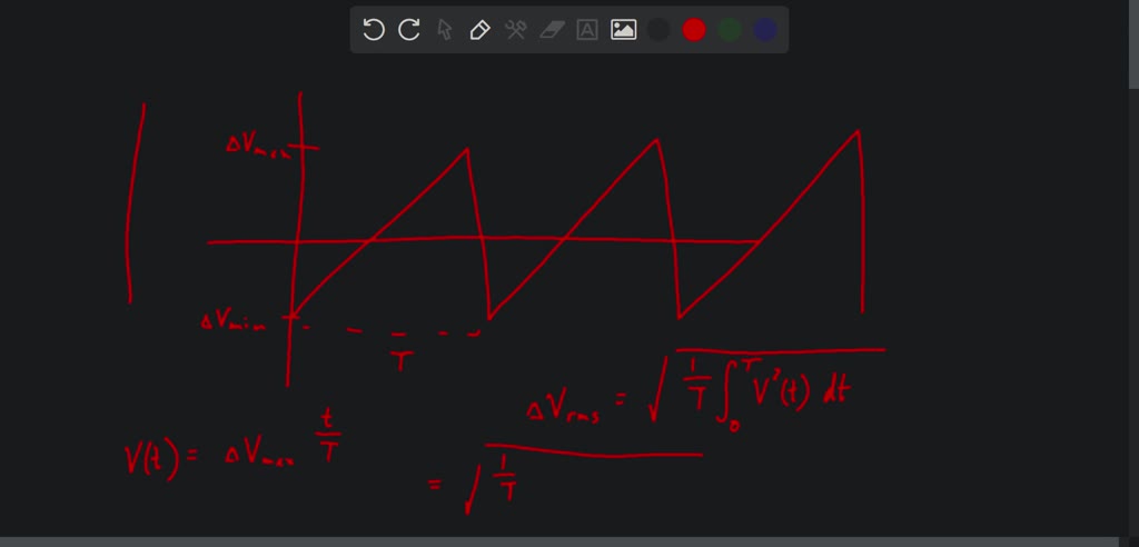 Show that the rms value for the sawtooth voltage shown in Figure P33.64 ...