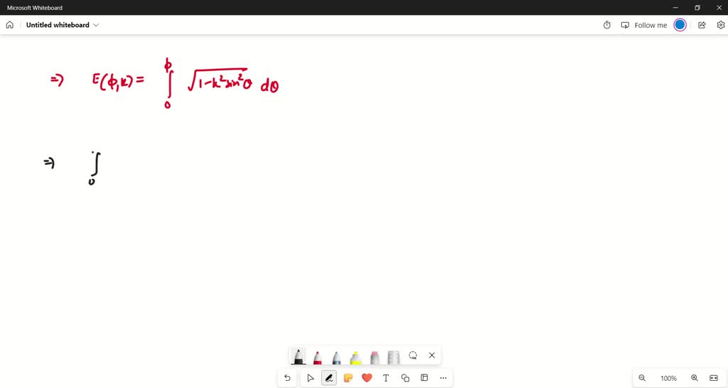 SOLVED:Identify each of the integrals as an elliptic integral (see ...
