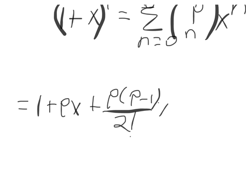 SOLVED:Write the Maclaurin series for 1 / √(1+x) in ∑form using the ...