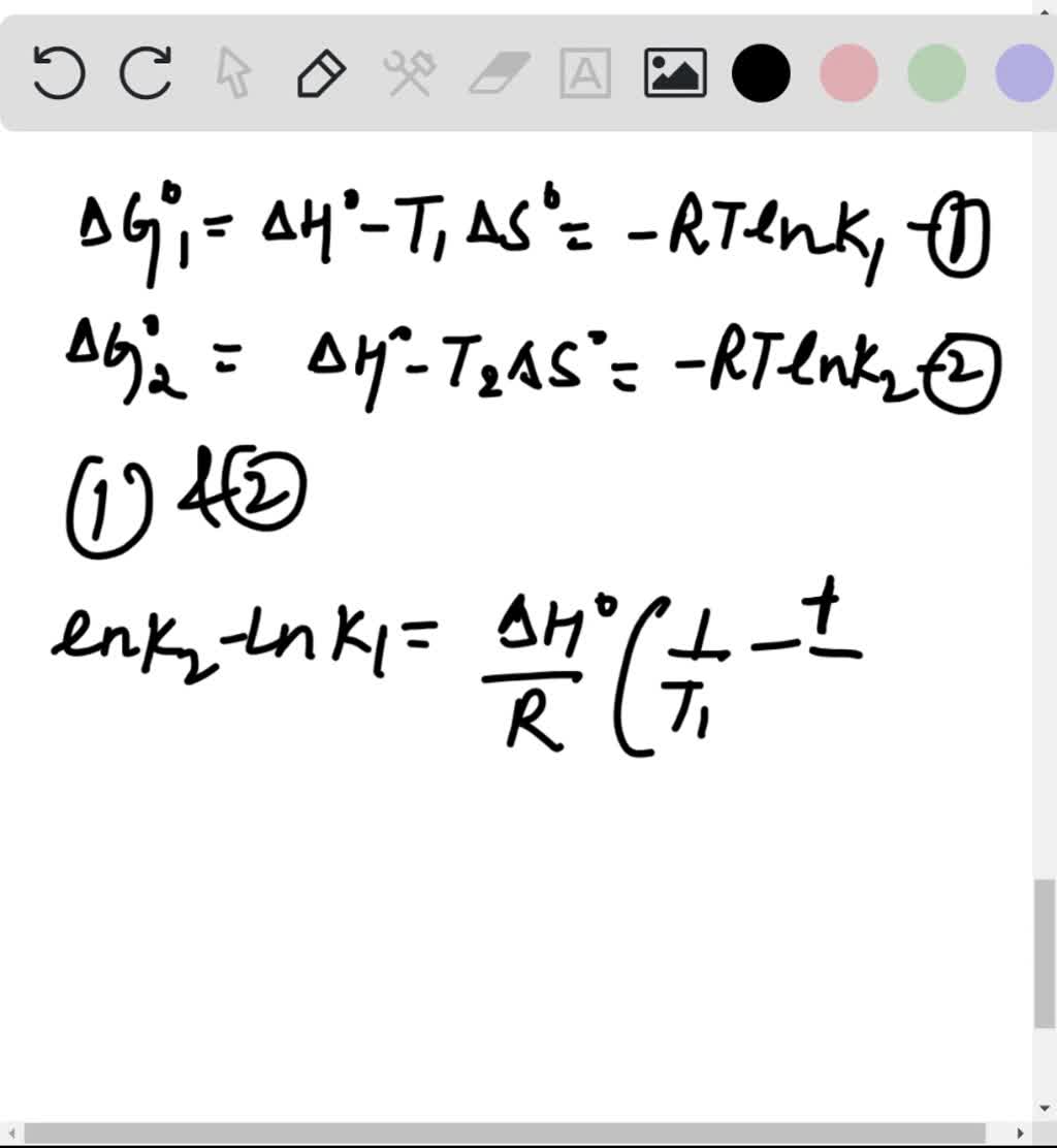 SOLVED:For reactions carried out under standard-state conditions ...