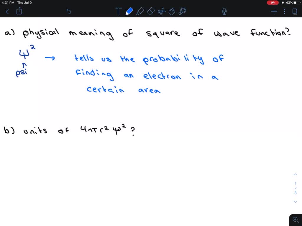 SOLVED:How do we interpret the physical meaning of the square of the ...