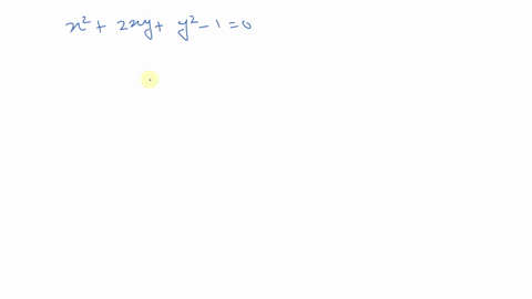 SOLVED:Perform a rotation of axes to eliminate the x y -term, and ...