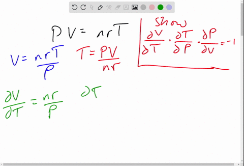 SOLVED:¿? [thermodynamics] The characteristic equation of a perfect gas ...