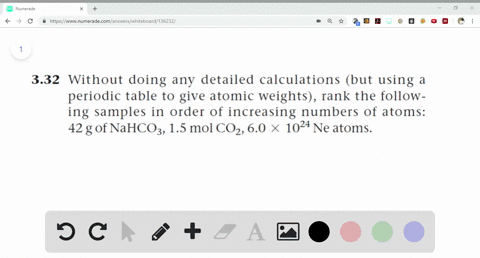 SOLVED: Without doing any detailed calculations (but using a periodic table to give atomic ...
