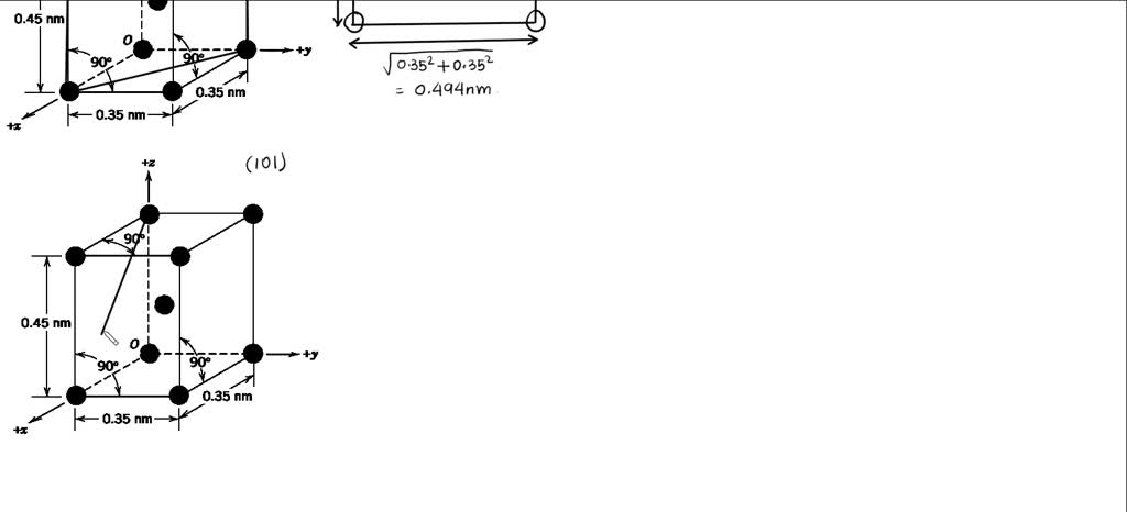 Consider the reduced-sphere unit cell shown in Problem 3.21, having an ...