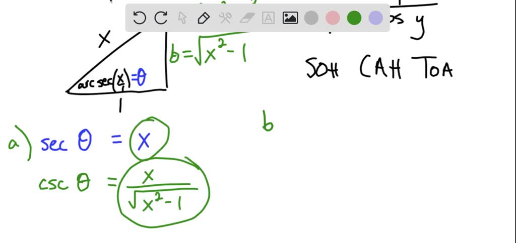 SOLVED:(a) Verify, without reference to right triangles, that for all ...