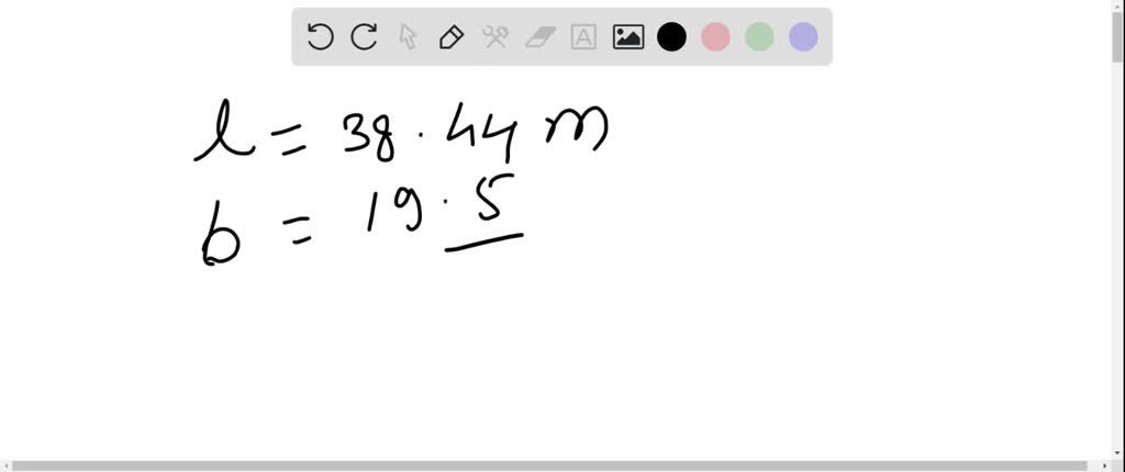 SOLVED:A farmer measures the distance around a rectangular field. The ...