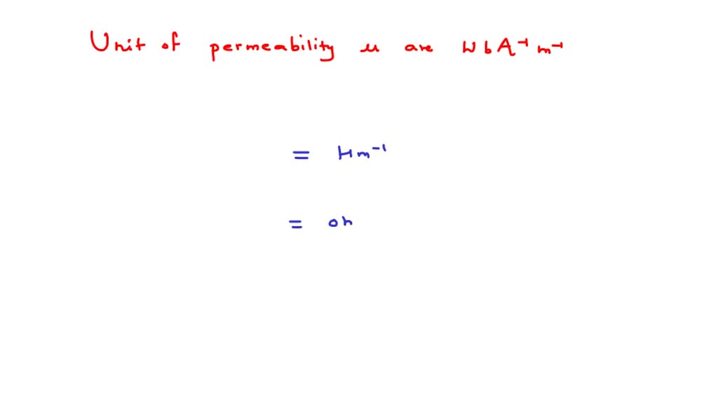 Relative permeability and absolute permeability have the same units ...