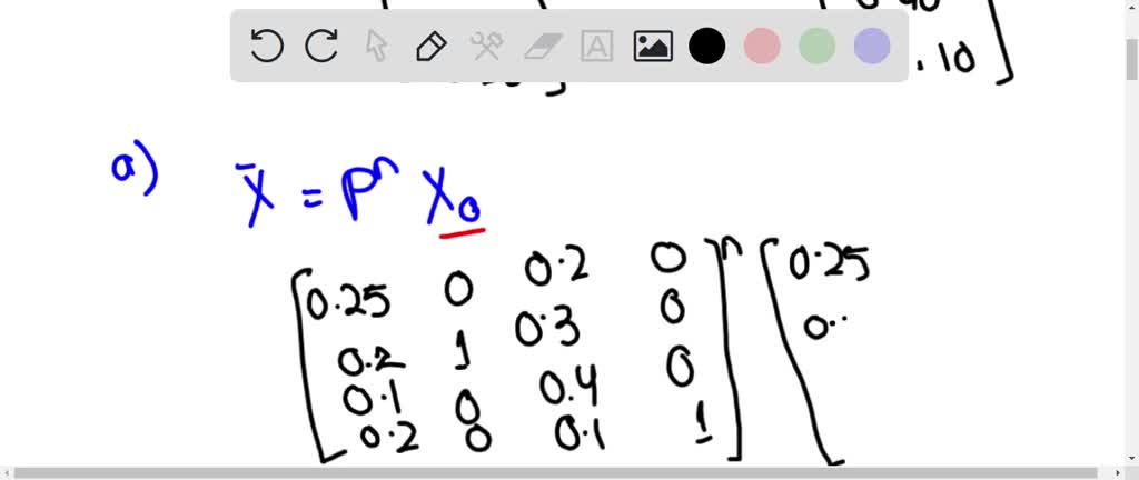 ⏩SOLVED:Verify the transition probability matrix given in Example ...