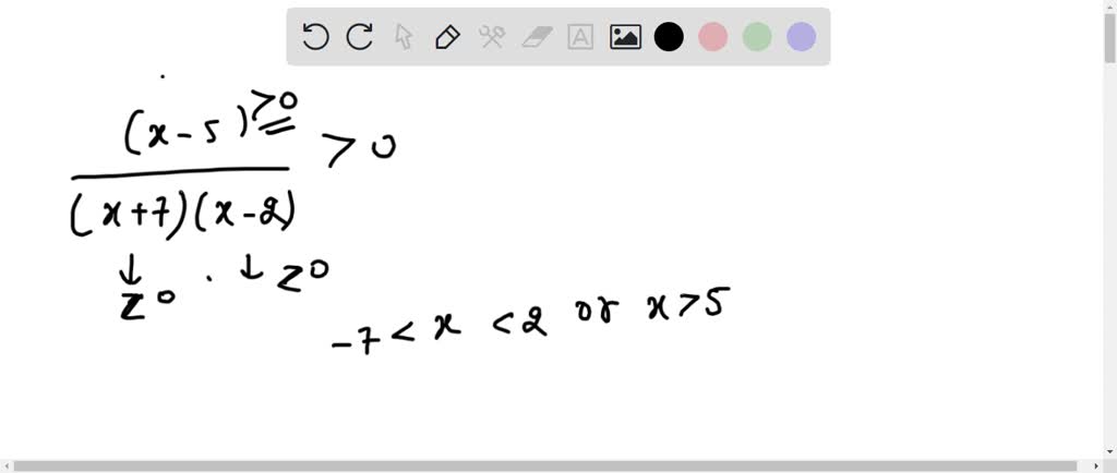 SOLVED The Smallest Integer X For Which The Inequality x 5 x 2 5 X 