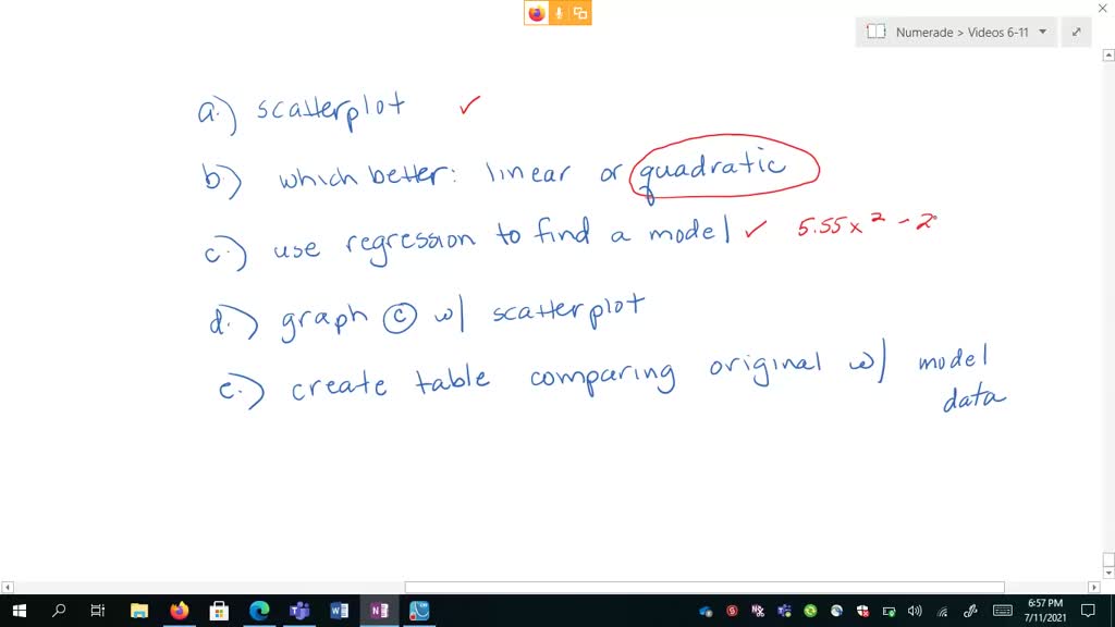 SOLVED:Predictive checks: using data of interest to you, fit a model of ...
