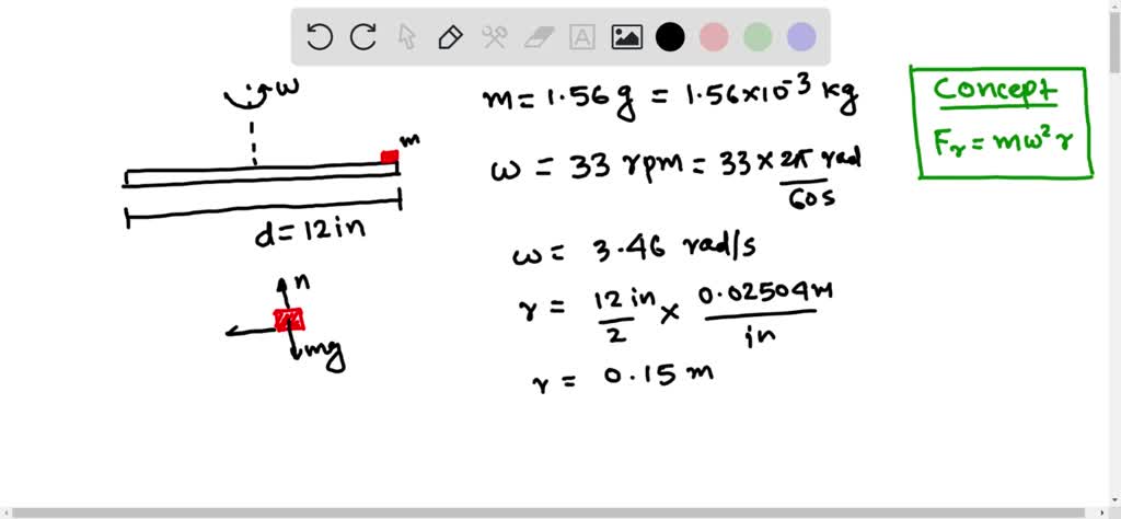 SOLVED:A penny is sitting on the edge of an old phonograph disk that is ...