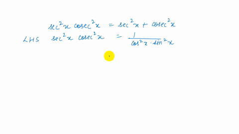 SOLVED:Prove the identity. \coth^2 x - 1 = csch^2 x