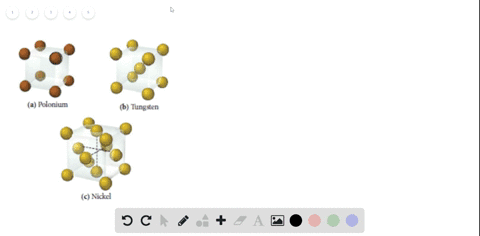 SOLVED:Determine the number of atoms per unit cell for each metal. (a ...