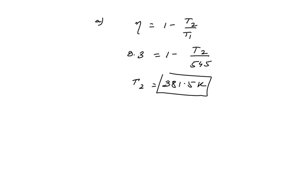 ⏩SOLVED:Think & Calculate The efficiency of a particular heat engine ...