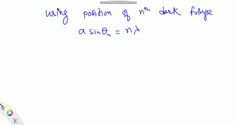 SOLVED:If the wavelength of the light used in a single-slit experiment ...