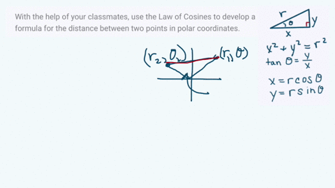 SOLVED:Convert the origin (0,0) into polar coordinates in four ...