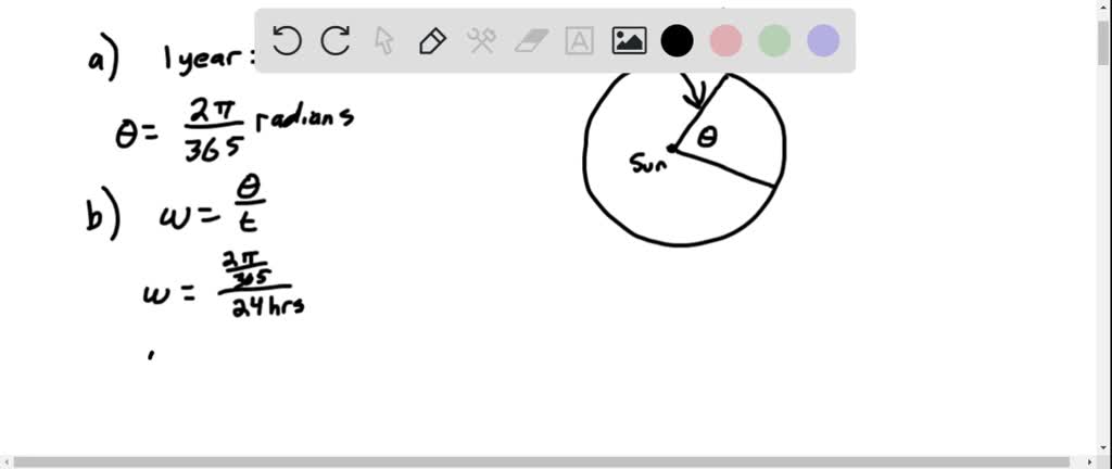 SOLVED:Earth travels about the sun in an orbit that is almost circular ...