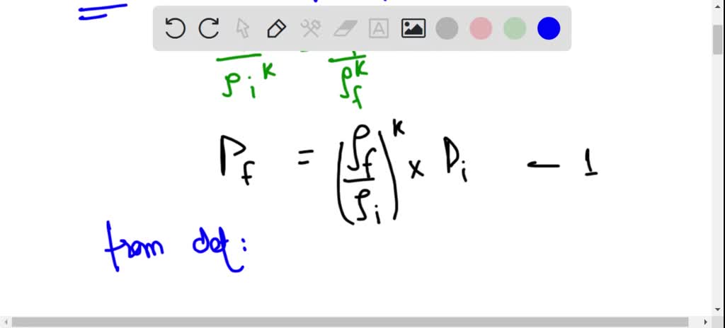 ⏩SOLVED:Repeat Problem 1.98 if the compression process takes place… | Numerade