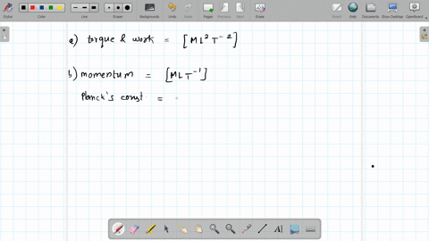SOLVED:The physical quantities not having same dimensions are [2003] (A ...