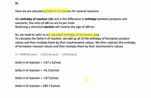 ⏩SOLVED:Use standard enthalpies of formation to calculate ΔHrxn^∘ ...